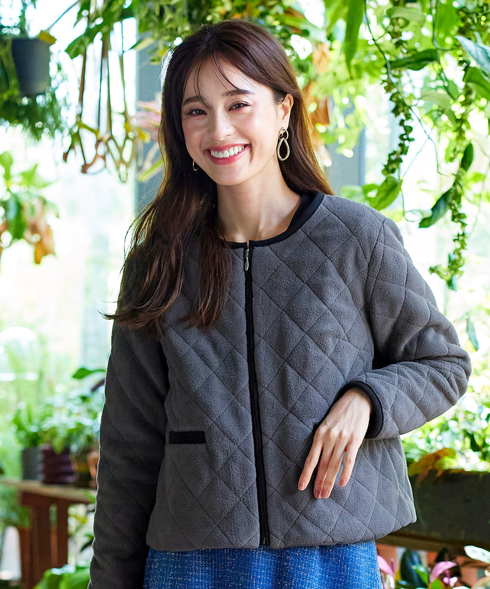 【アウトレット】ボアキルトショートジャケット – Tiaclasse