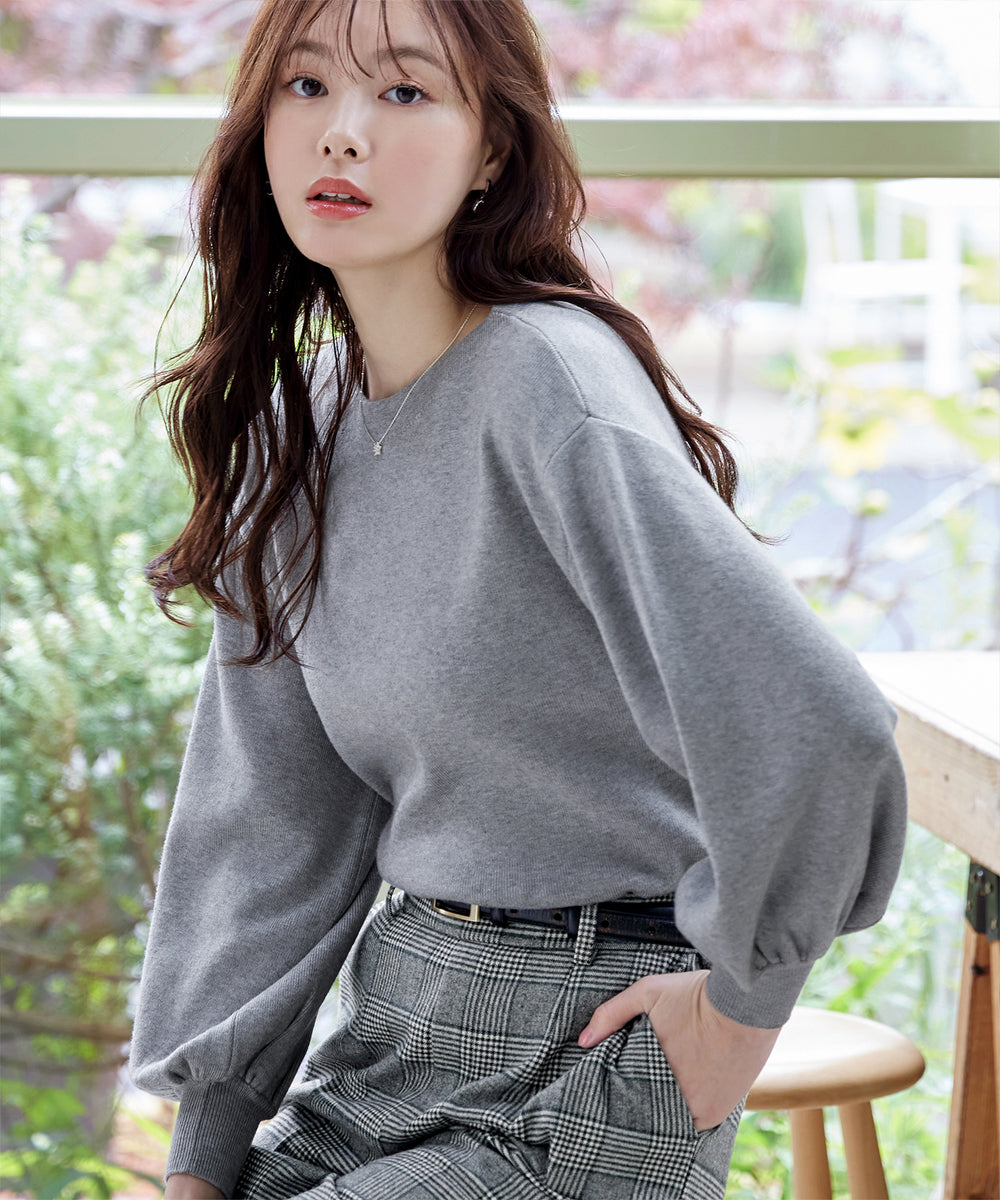 ボリュームパフスリーブニット – Tiaclasse