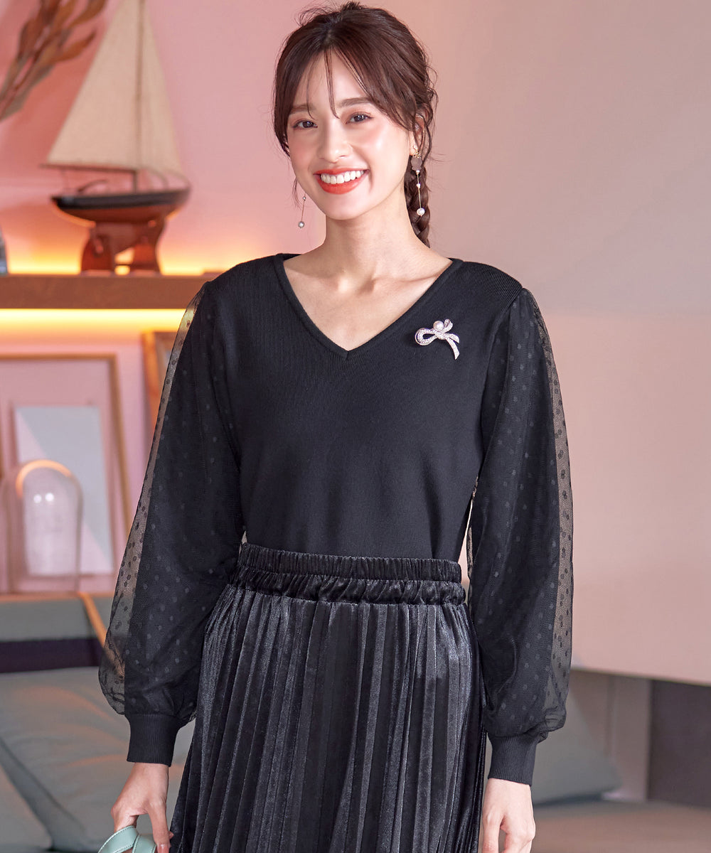 【アウトレット】ドットチュールコンビニット – Tiaclasse