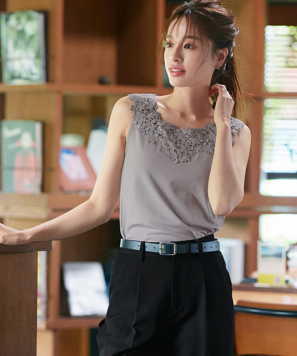 レースタンクトップ – Tiaclasse